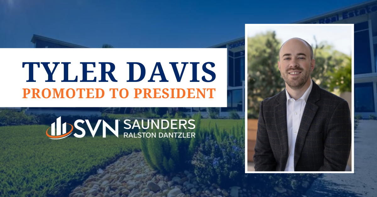 Tyler Davis Promoted to President | SVN Saunders